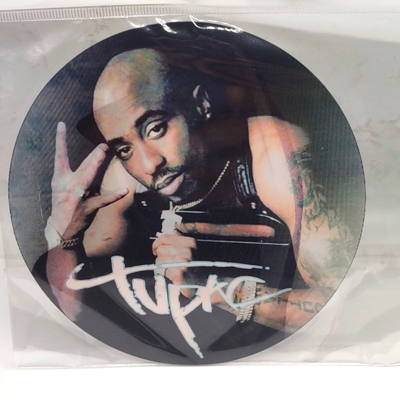 Source Unknown | Other | Tupac 3d Two Image Sticker | Poshmark